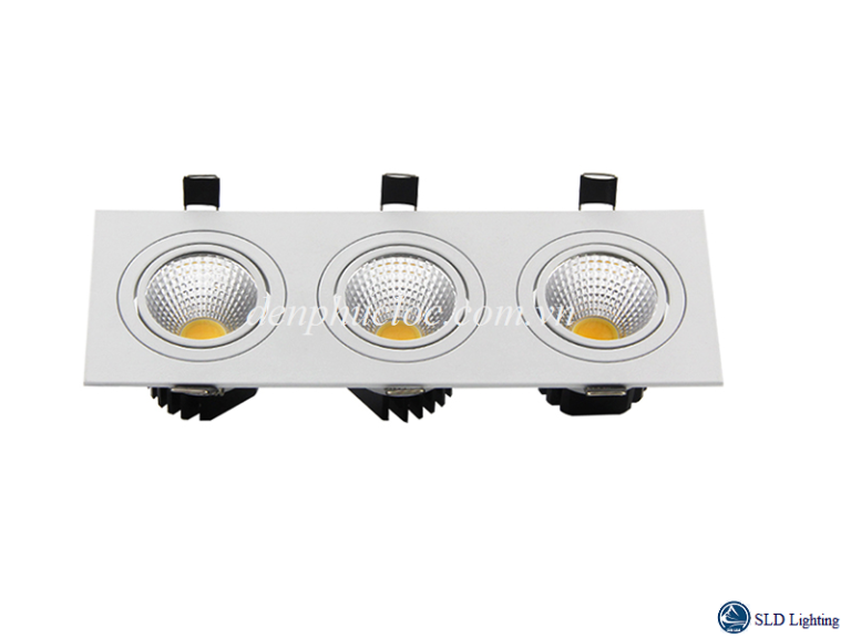 Đèn Led Rọi Âm Trần COB 3 Bóng - CÔNG TY TNHH ĐẦU TƯ THƯƠNG MẠI SƠN LAM
